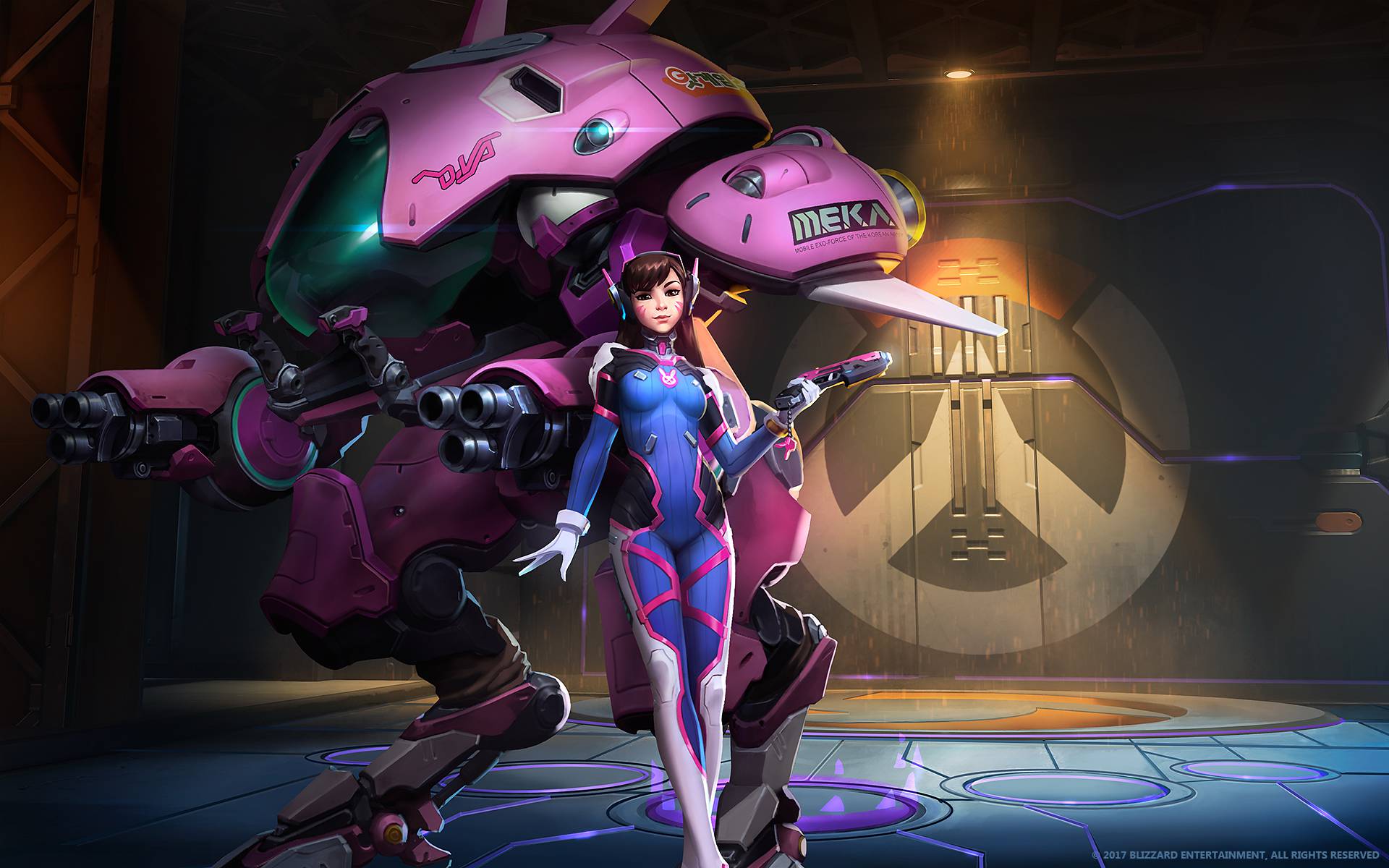 DVa Overwatch Fanart Wallpaper DVa Overwatch Fanart Wallpaper